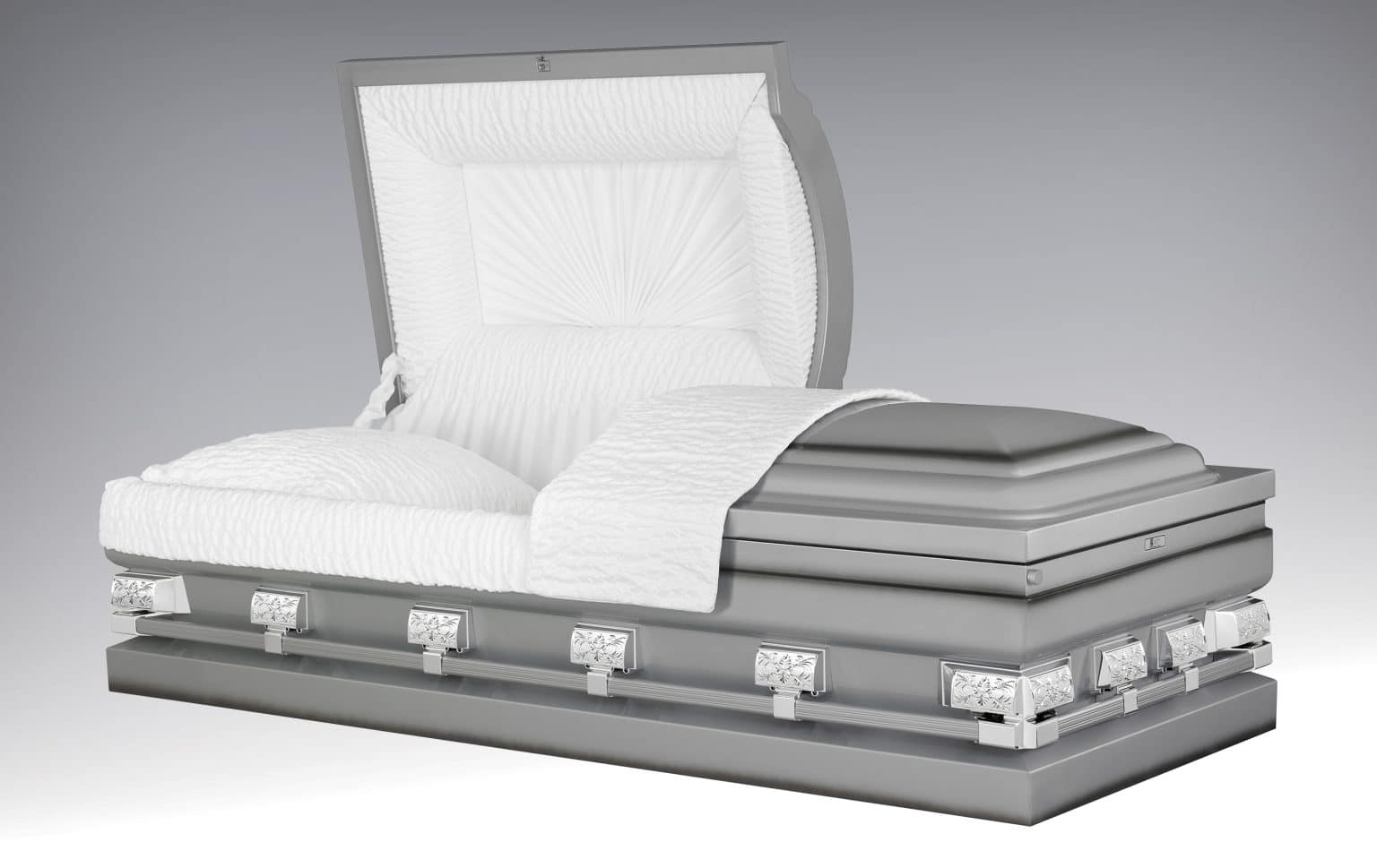 Whitney 35" Silver/Gunmetal - CVI Funeral Supply